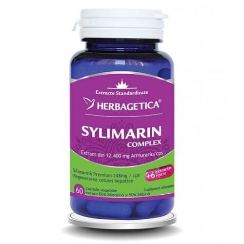 Silymarin Detox Forte, 60 capsule, Herbagetica | Pepita.hu