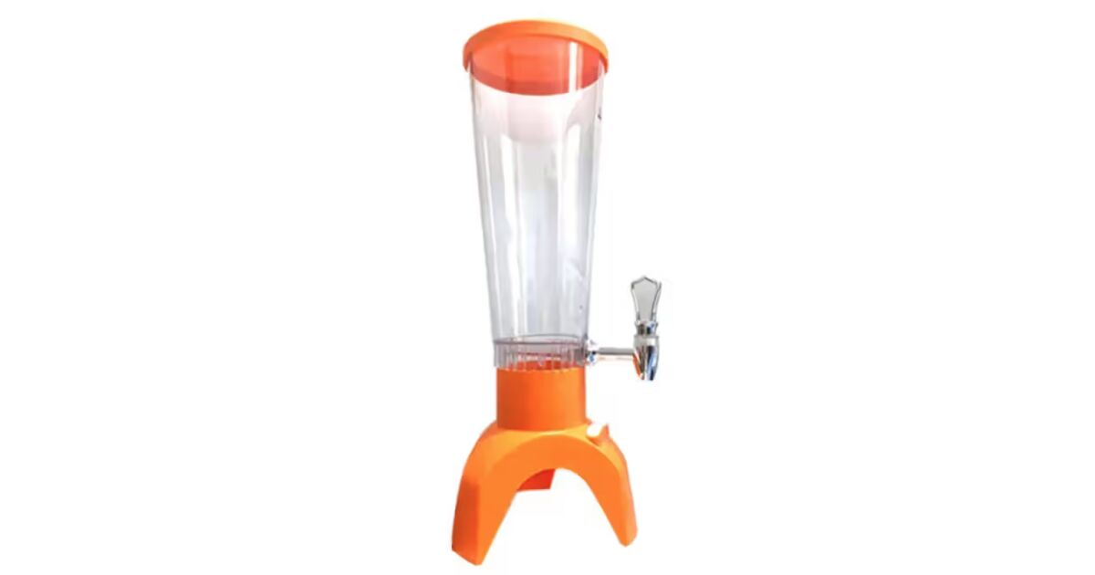 Dozator Bere cu Boxa bluetooth si LED Beer Cannon 3L pentru Petreceri ...