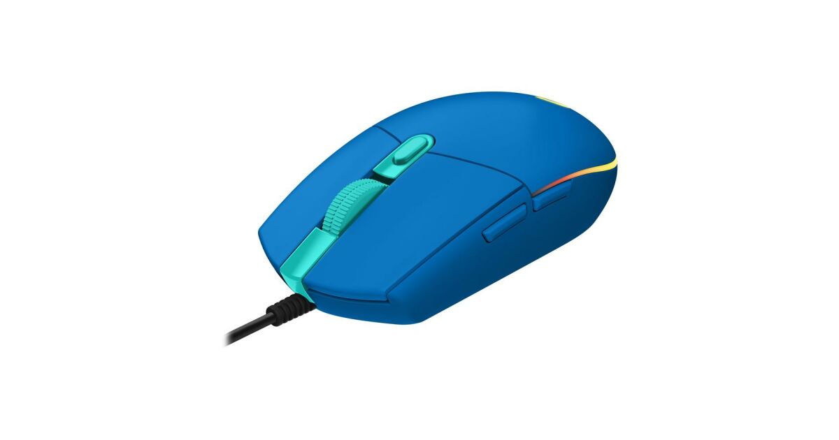 LOGI G203 Lightsync Gaming Mouse Blue | Pepita.hu