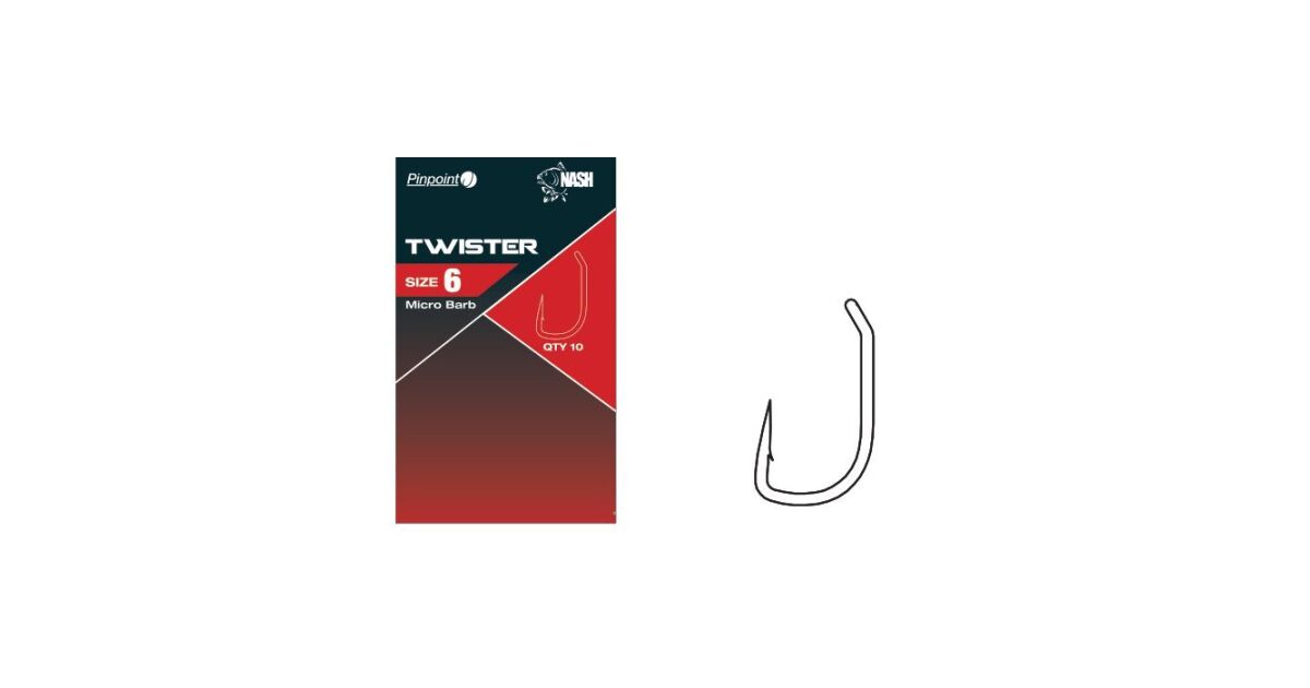 Nash Twister Hook 2-es méretű | Pepita.hu