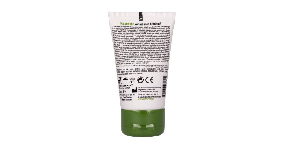 Hot - Vízbázisú síkosító - aloe vera - 30 ml | Pepita.hu