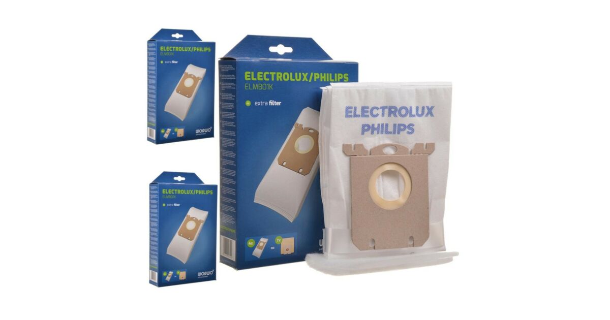 12 saci de praf pentru aspiratoare ELECTROLUX PHILIPS AEG S-bag Classic ...
