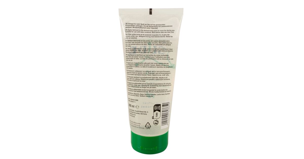 Just Glide Bio - Organikus, vízbázisú hidratáló síkosító 200 ml | Pepita.hu