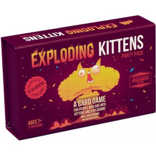 Exploding Kittens Party Pack Game Robbanó cicák – partipakk | Pepita.hu
