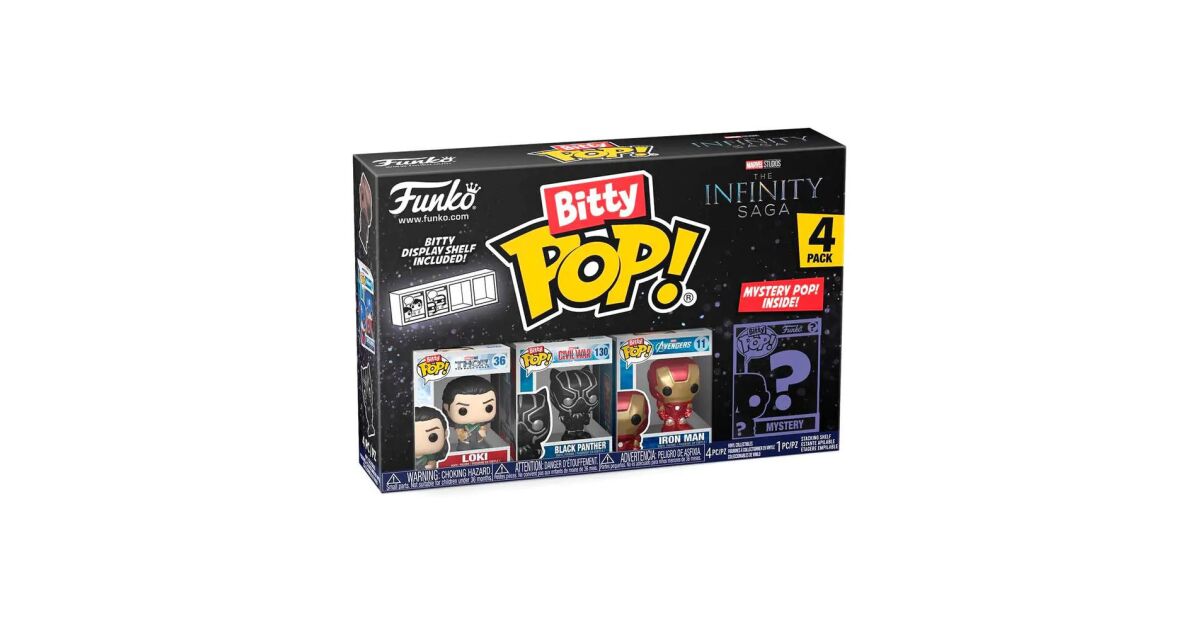 Funko Bitty POP! Marvel - Loki 4PK figura | Pepita.hu