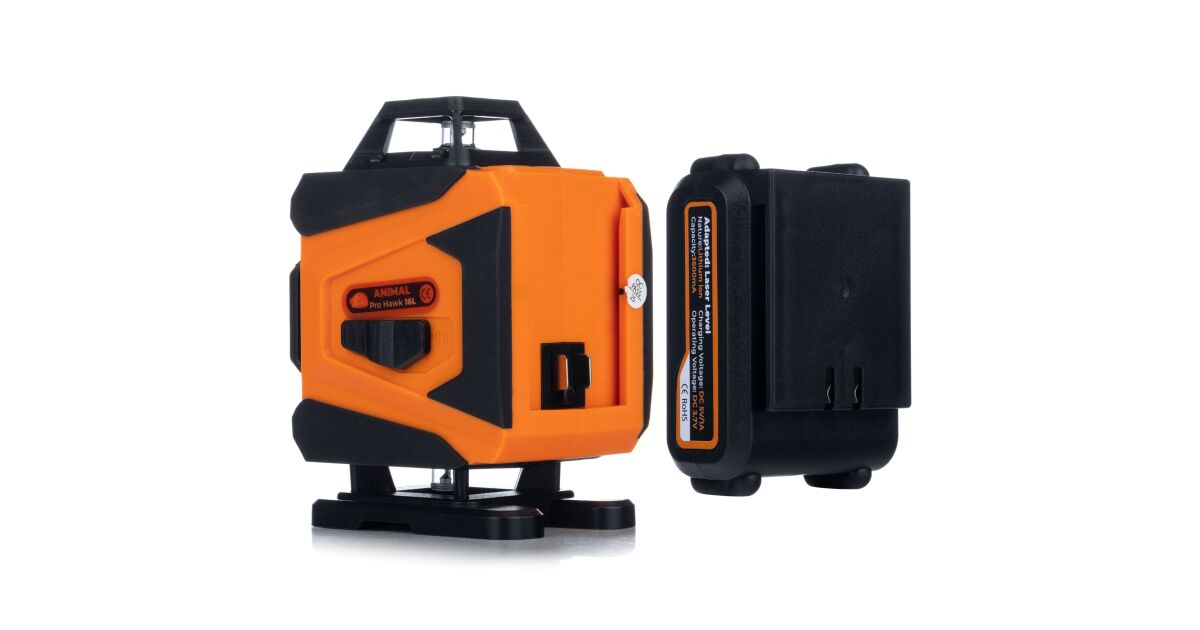 Rosfix Animal Pro Hawk RAPH 16L 16 vonalas keresztlézer két USB-C ...