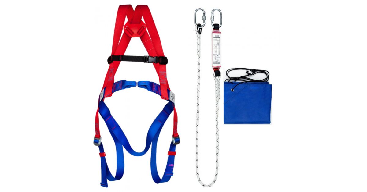 Set centura cu ham de sustinere Basic 02+ pentru lucrul la inaltime ...