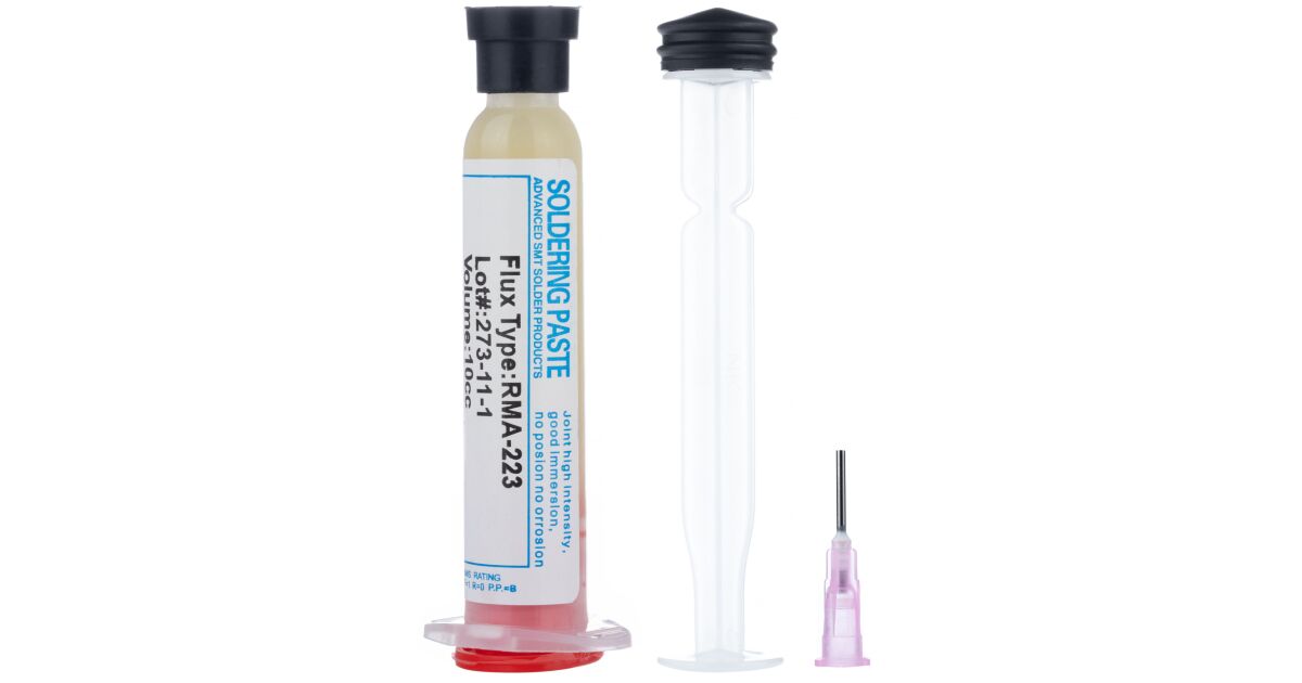 Flux de Lipit RMA-223 - No-Clean Cu Piston Dozator și Acul 1,025/1,275 ...