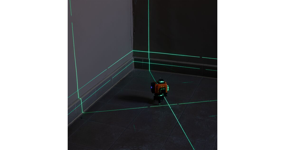 Nivel Laser Orange Tiger ROT16L - Autonivelare 16 Linii Verde | 360°, 0 ...