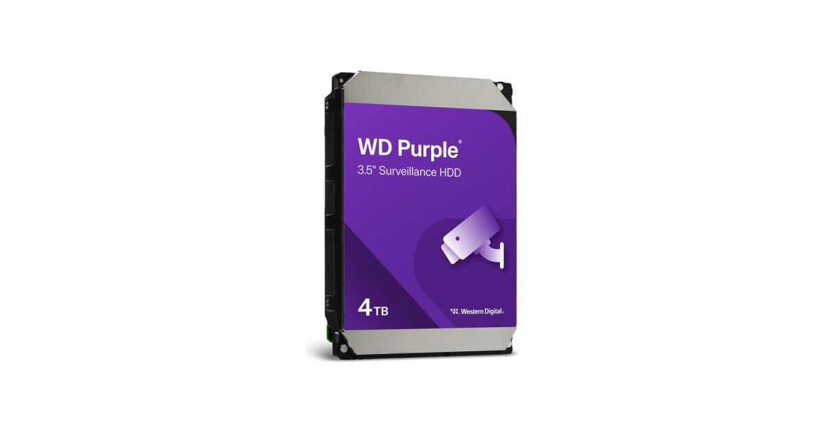 WD Purple 4TB HDD SATA 3.5 5400rpm | Pepita.hu