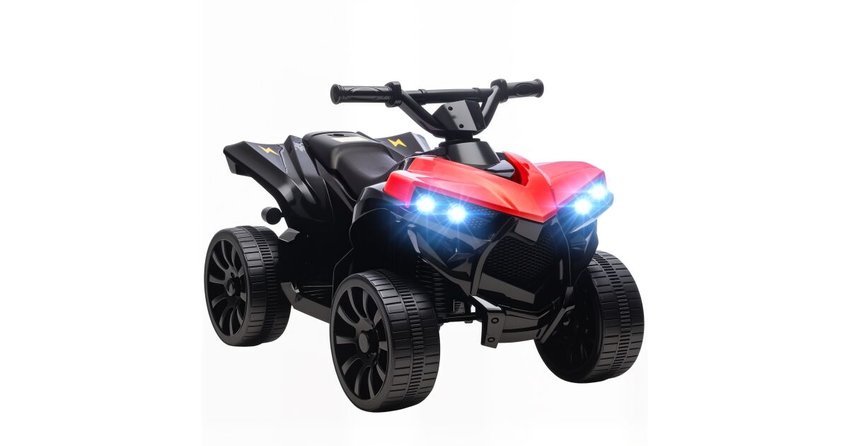 AIYAPLAY ATV Electric pentru Copii cu Baterie Reîncărcabilă 6V, Faruri ...
