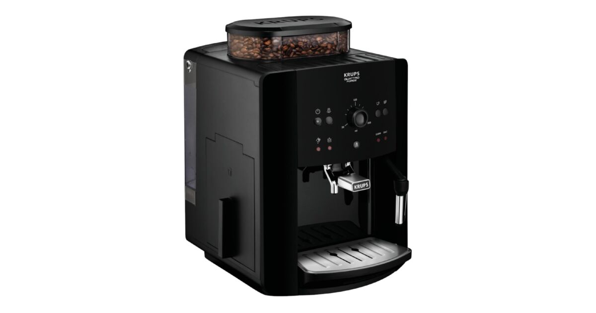 Krups Automata EA811010 eszpresszógép Arabica Mechanical Black, 1450 W ...