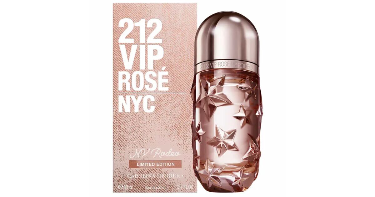 Carolina Herrera 212 Vip Rosé Ny Rodeo Eau De Parfum Spray 100ml ...