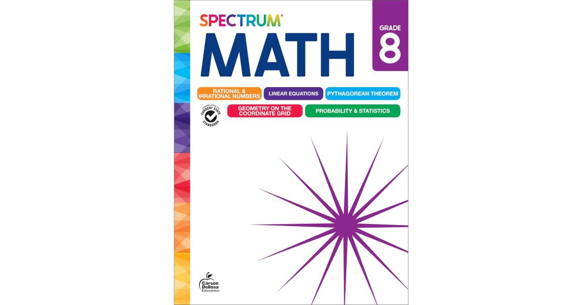 Spectrum Math Grade 8 Workbook | Pepita.hu