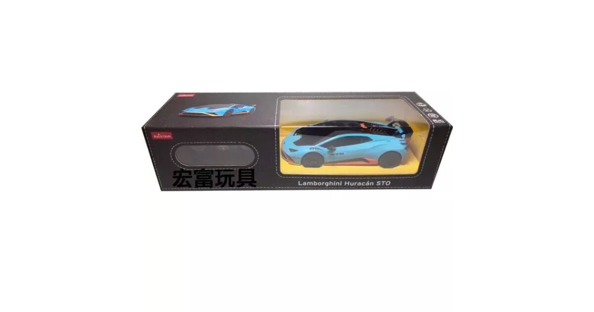 Rastar: Lamborghini Huracan STO kék távirányítós autó - 1:24 | Pepita.hu