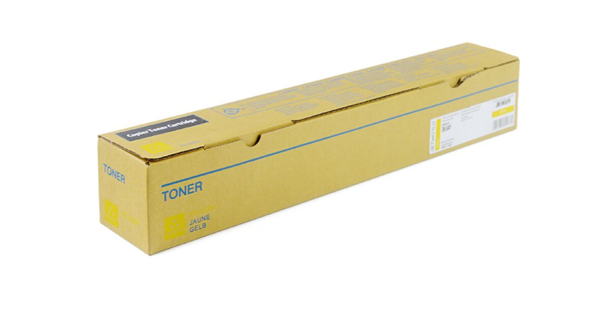 JetWorld Yellow Konica Minolta Bizhub C458, C558, C658 toner csere ...