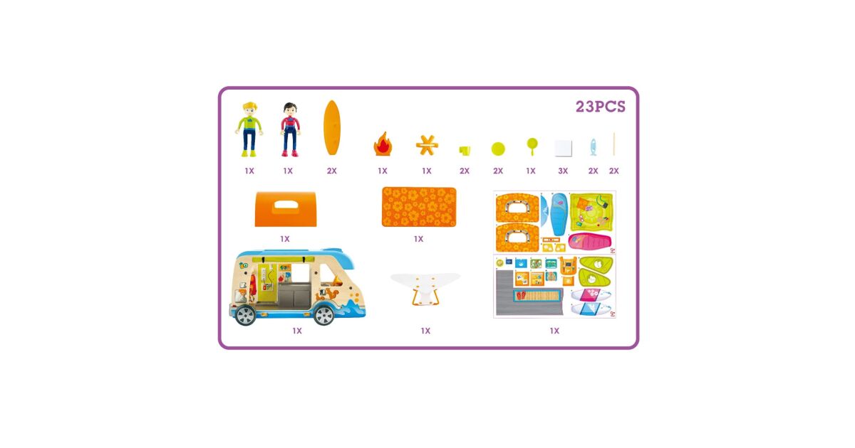 Hape fa kalandbusz babaház | Pepita.hu