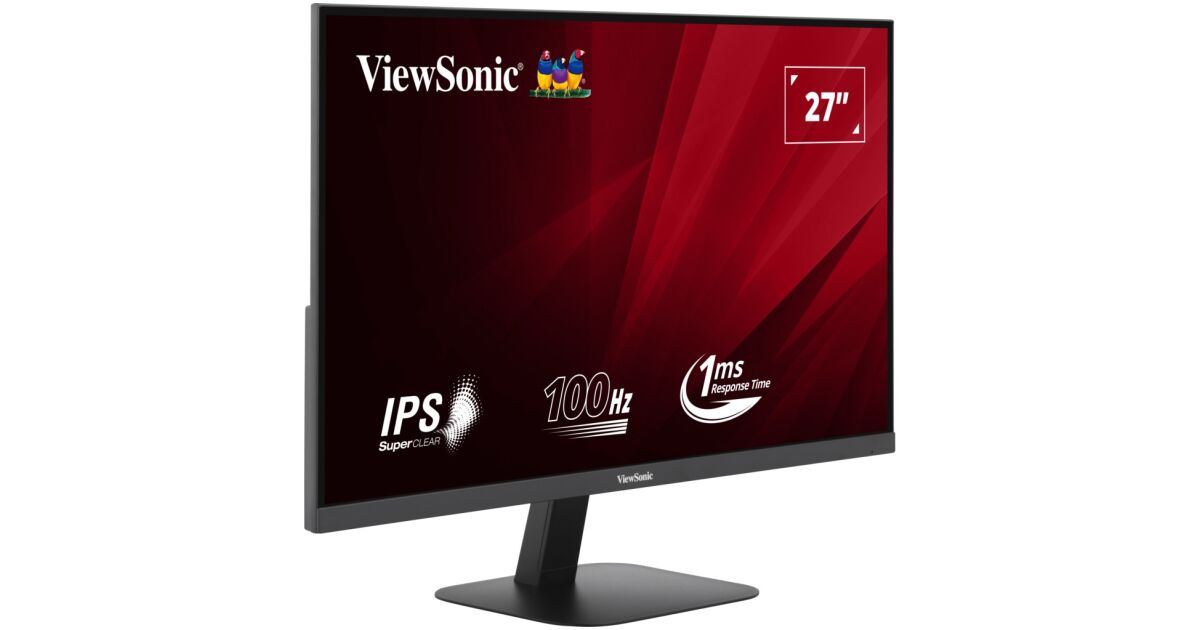 LED-Monitor IPS ViewSonic VA2708-2K-HD 27, QHD (2560x1440), 100Hz, 1ms ...