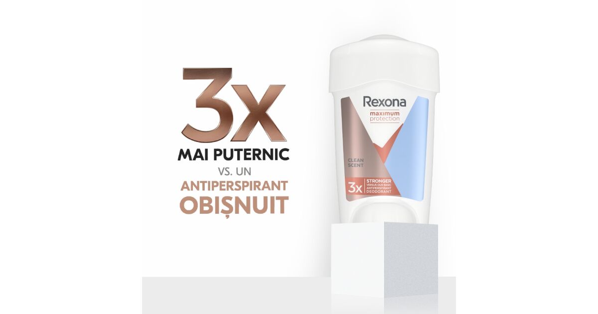 Rexona Maximum Protection Clean Scent deodorant stift, 45 ml | Pepita.hu