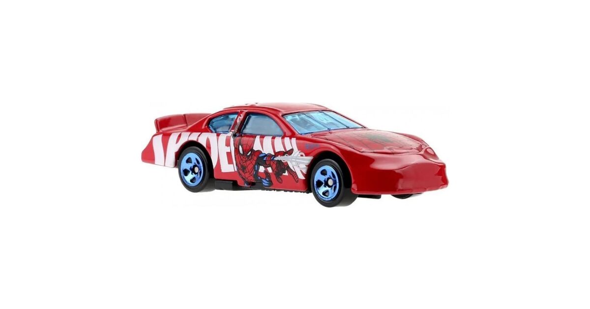 Marvel Spider-Man Dodge Charger Stock car #1/5 piros Hotwheels 1:64 ...