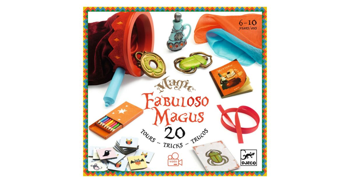 Bűvészkészlet - Mesés, 20 trükk - Fabuloso Magus | Pepita.hu