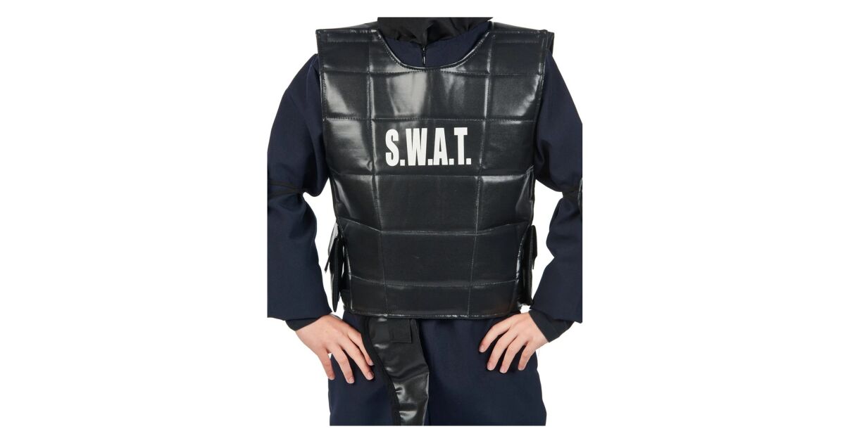 Kostým dôstojníka S.W.A.T. KidMania® pre deti vo veku 5-7 rokov 120 cm ...