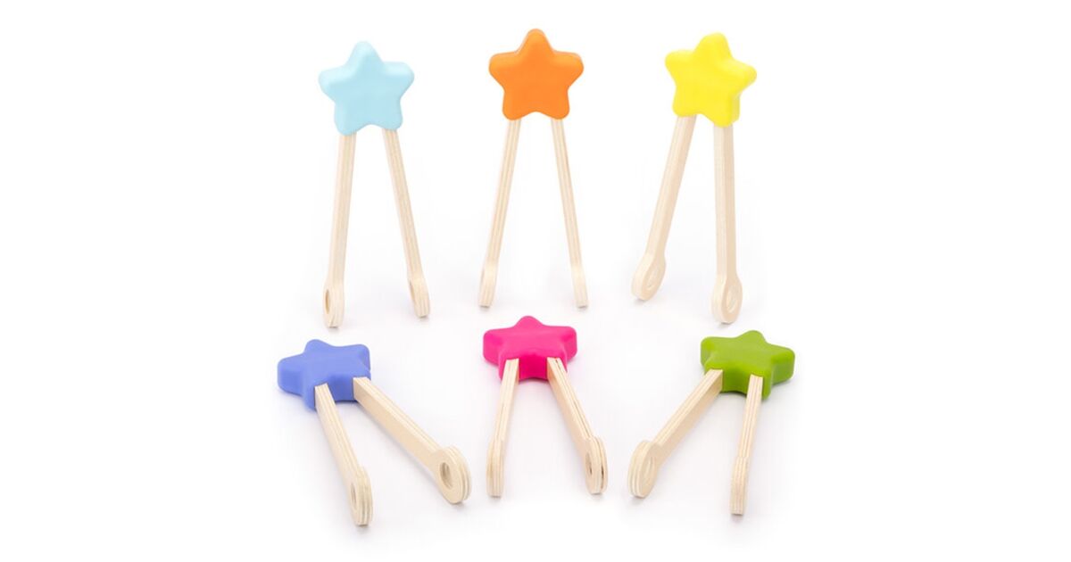 Learning Resources Easy Tweezie - finommotorika fejlesző fa csipesz 1 ...