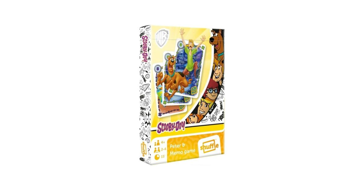 Scooby-Doo! MINI Fekete Péter és memória kártya - Scooby Doo black ...