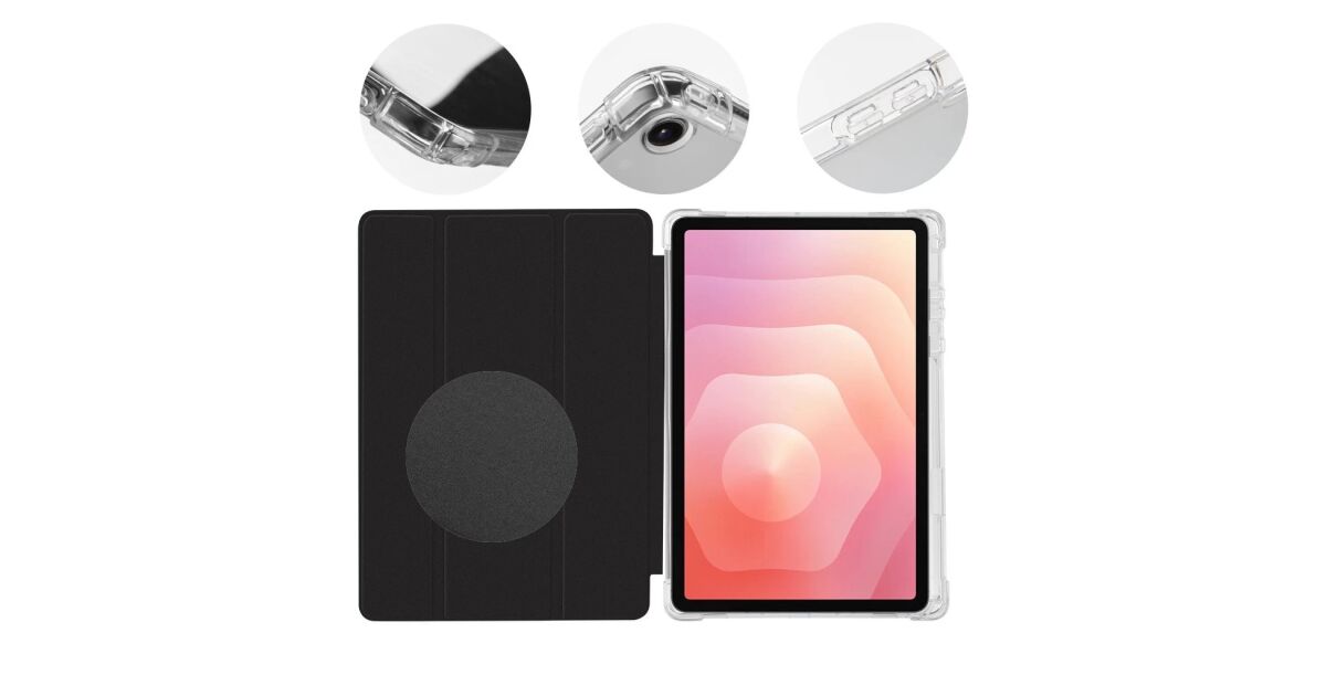 OBAL:ME MistyTab tok Samsung Galaxy Tab S11 készülékhez fekete | Pepita.hu