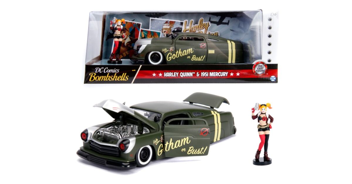 Dc Comics Bombshells 1951 Mercury Harley Quinn Scara 1 La 24 | Pepita.com