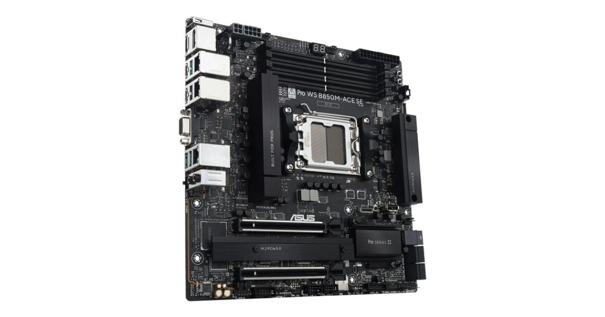 Asus PRO WS B850M-ACE SE AMD B850 AM5 mATX alaplap | Pepita.hu