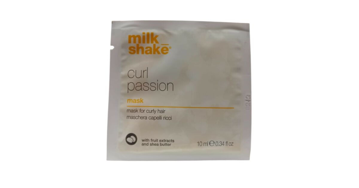 Milk Shake, Curl Passion, Active Milk, Hair Treatment Cream Mask, For ...