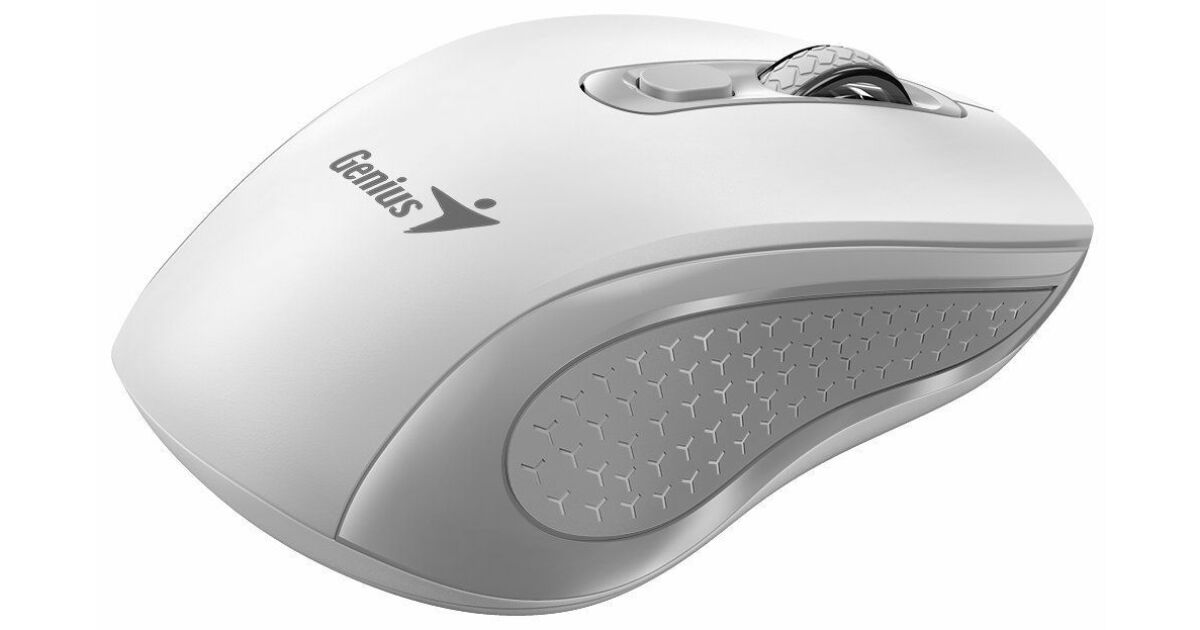 Mouse wireless Genius NX-8025S alb-gri | Pepita.com