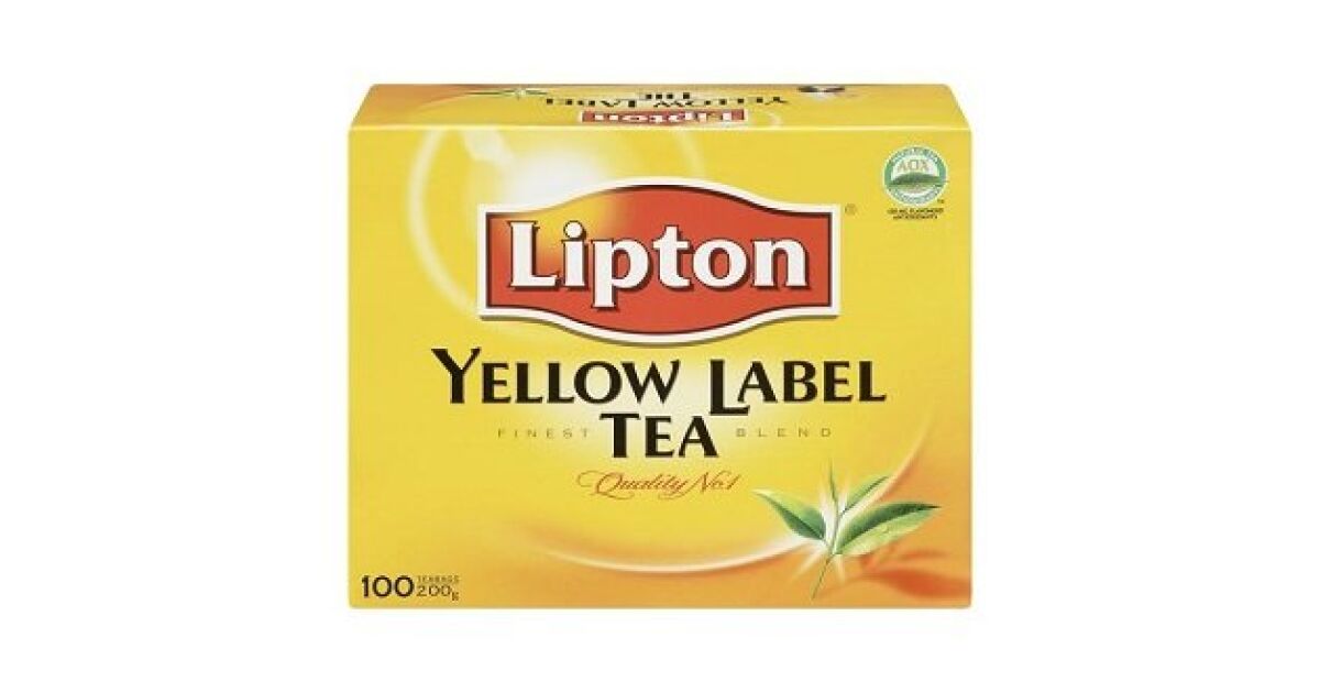 Vélemények: Lipton Yellow Label ízesített fekete tea 100 filter | Pepita.hu