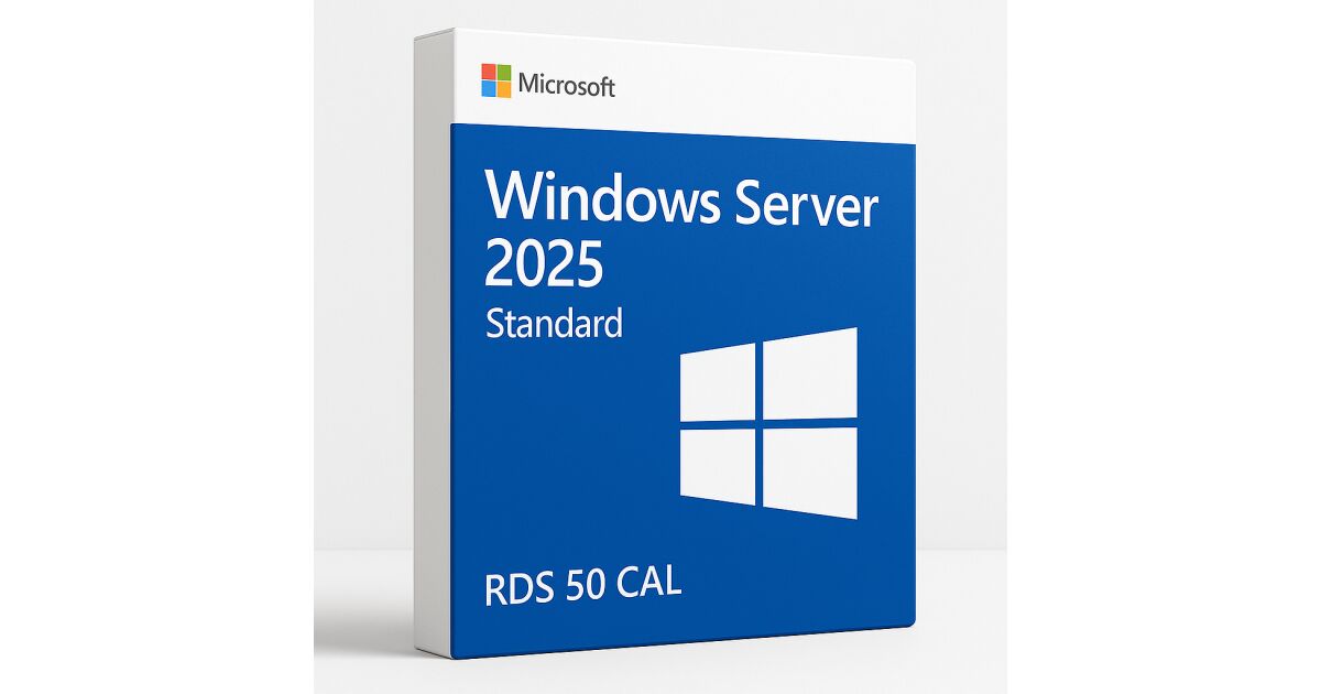 Windows Server 2025 Standard + RDS 50 CAL | Pepita.hu