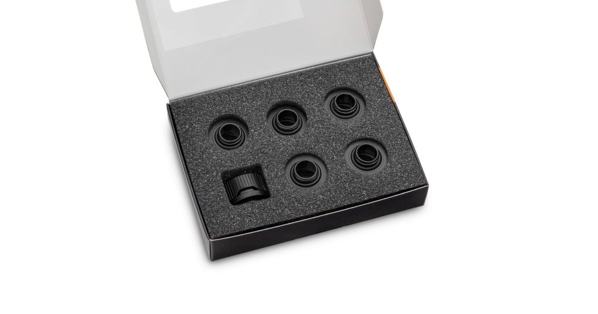 EK Vízblokkok EK-Quantum Torque 6-Pack HTC 16 fekete | Pepita.hu