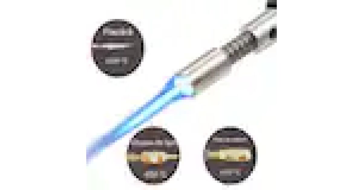 Pistol de lipit fara fir Arvada® UniGaz MT-100, set 12 piese, 15.5cm cu ...