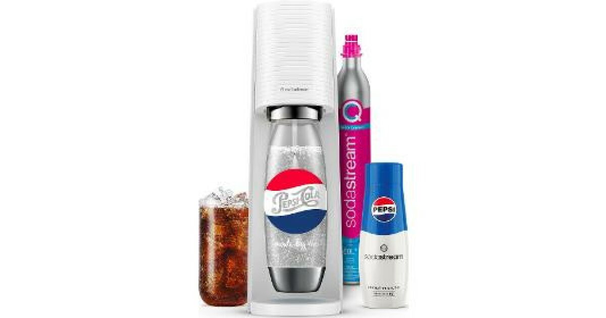Sodastream SM TERRA White Pepsi MegaPack | Pepita.com