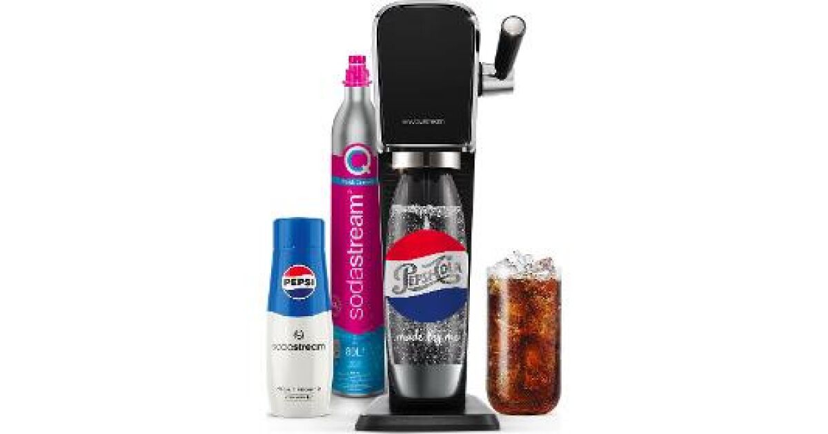 Sodastream SM ART Black Pepsi Megapack | Pepita.com