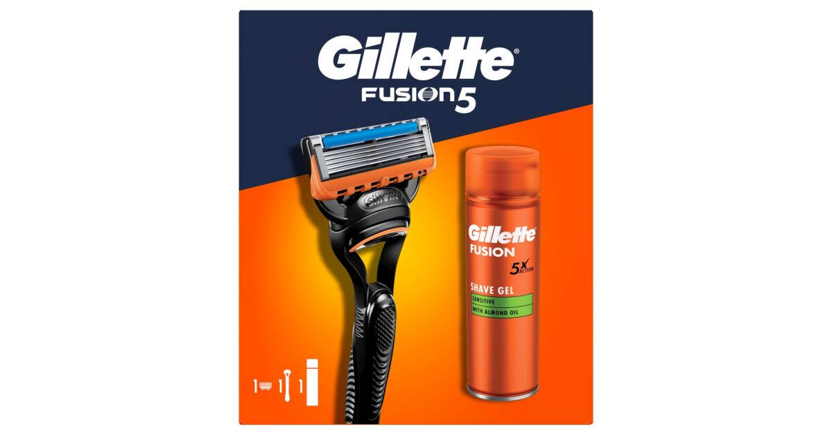 Gillette Fusion5 férfi Borotva Ajándékcsomag | Pepita.hu
