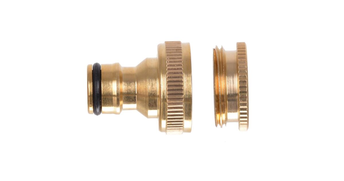 Csap csatlakozó 3/4 vagy 1/2 menetes csatlakozással kerti locsoló ...