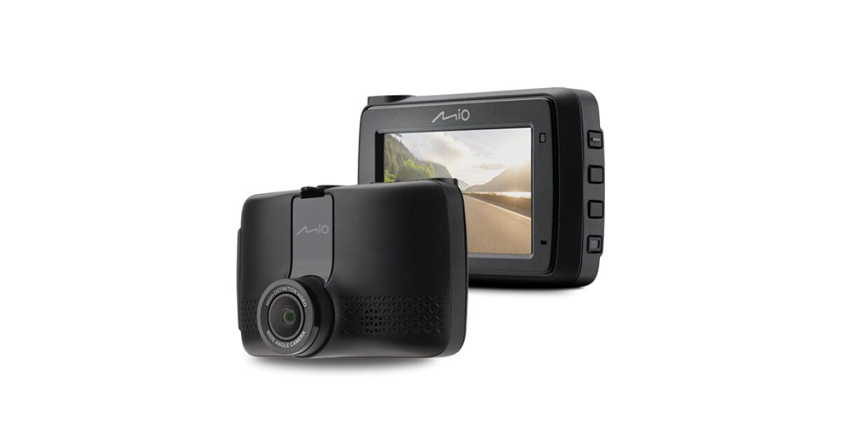 Camera DVR Mio MiVue 803W Pro 2,5K, Kit Parcare cu mufa profesionala ...