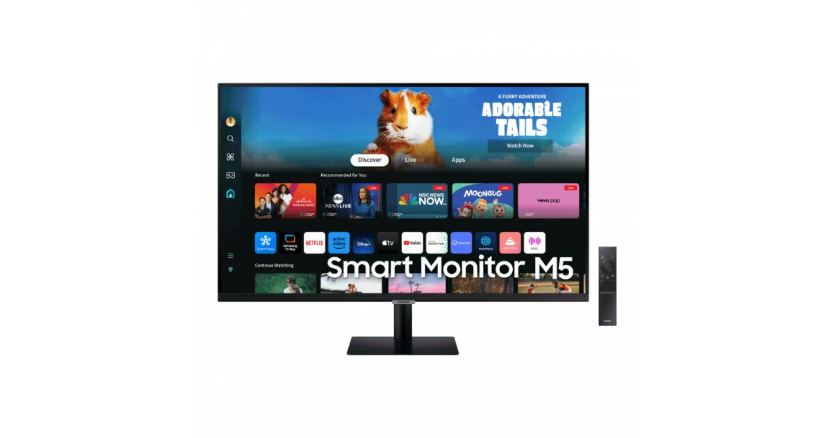 Okosmonitor Samsung M50D LS27DM500EUXEN, 27, 68 cm, 1920x1080 Full HD ...