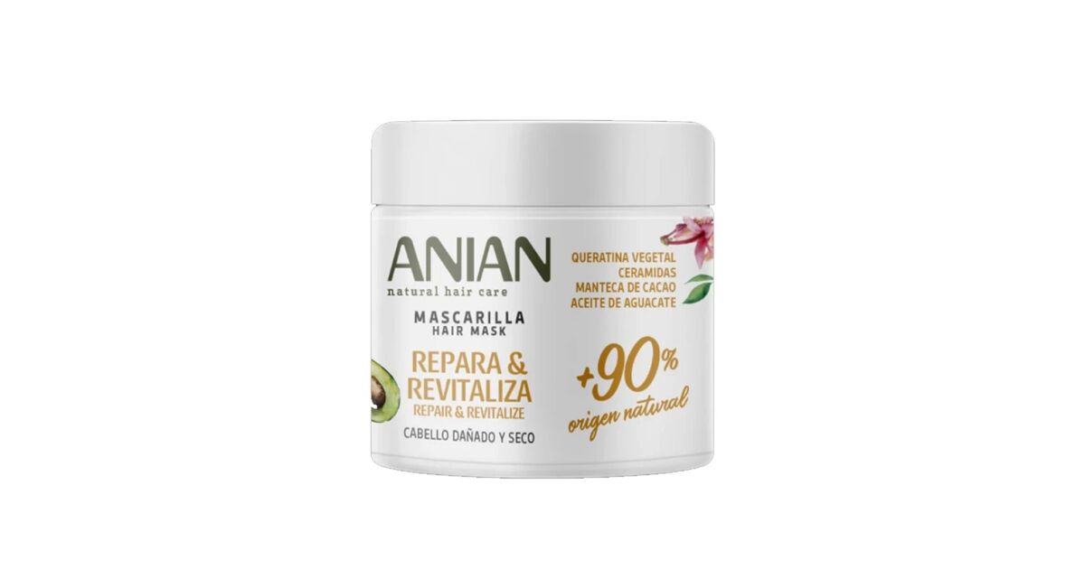ANIAN REPARA & REVITALIZÁLJA növényi keratinos hajmaszk 350 ml | Pepita.hu