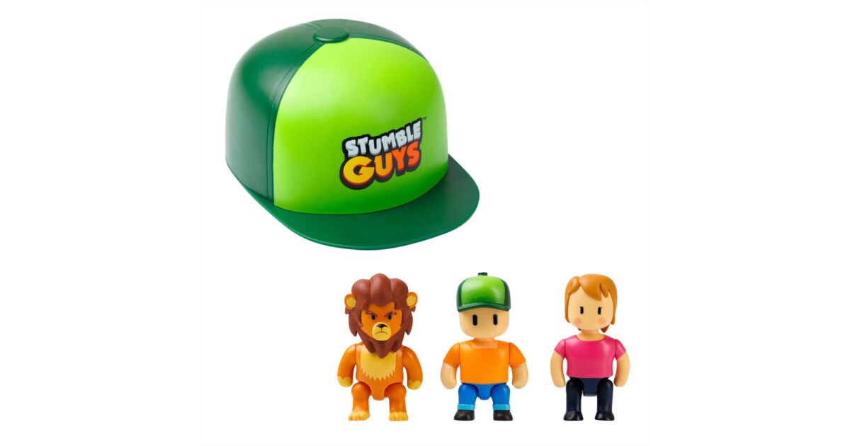 Stumble Guys mini figurák sapkában, 1 db - többféle | Pepita.hu