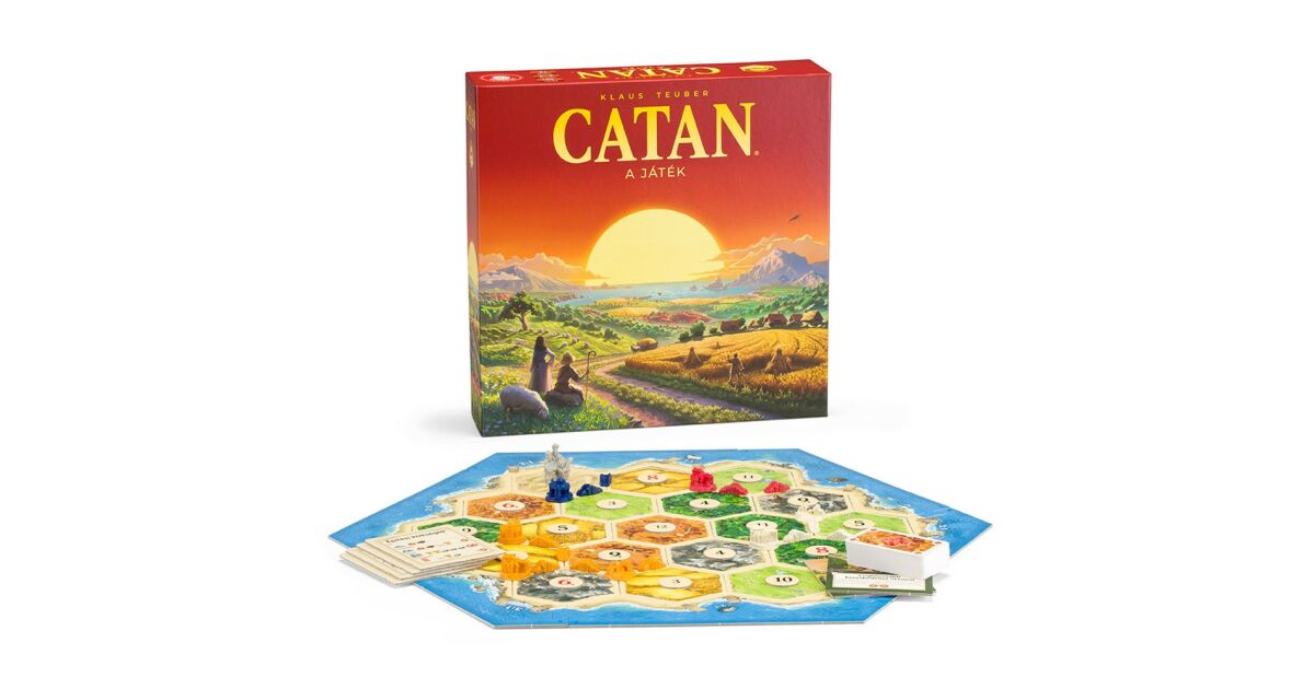 Catan Telepesei társasjáték (új kiadás) | Pepita.hu