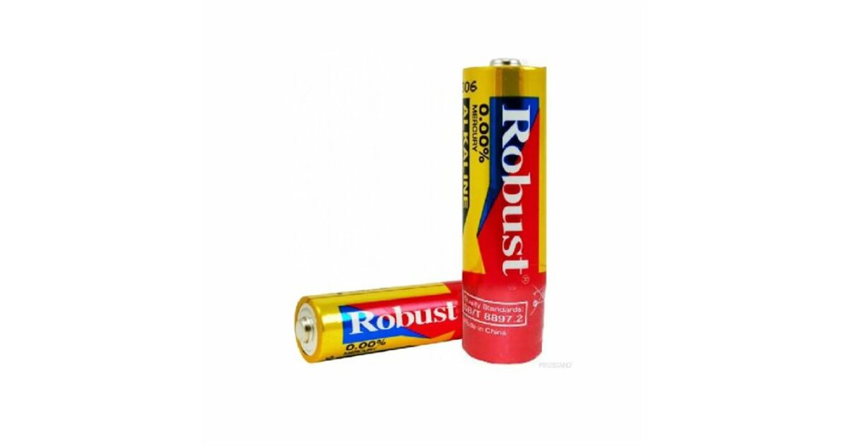 Robust 64 darabos prémium AA elem csomag - hatalmas csomag utánpótlás ...