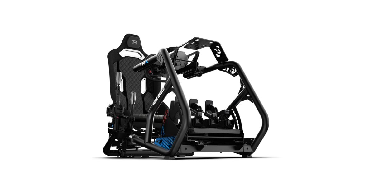 Trak Racer Alpine Racing TRX Szimulátor Cockpit - Fekete (Ülés nélkül ...