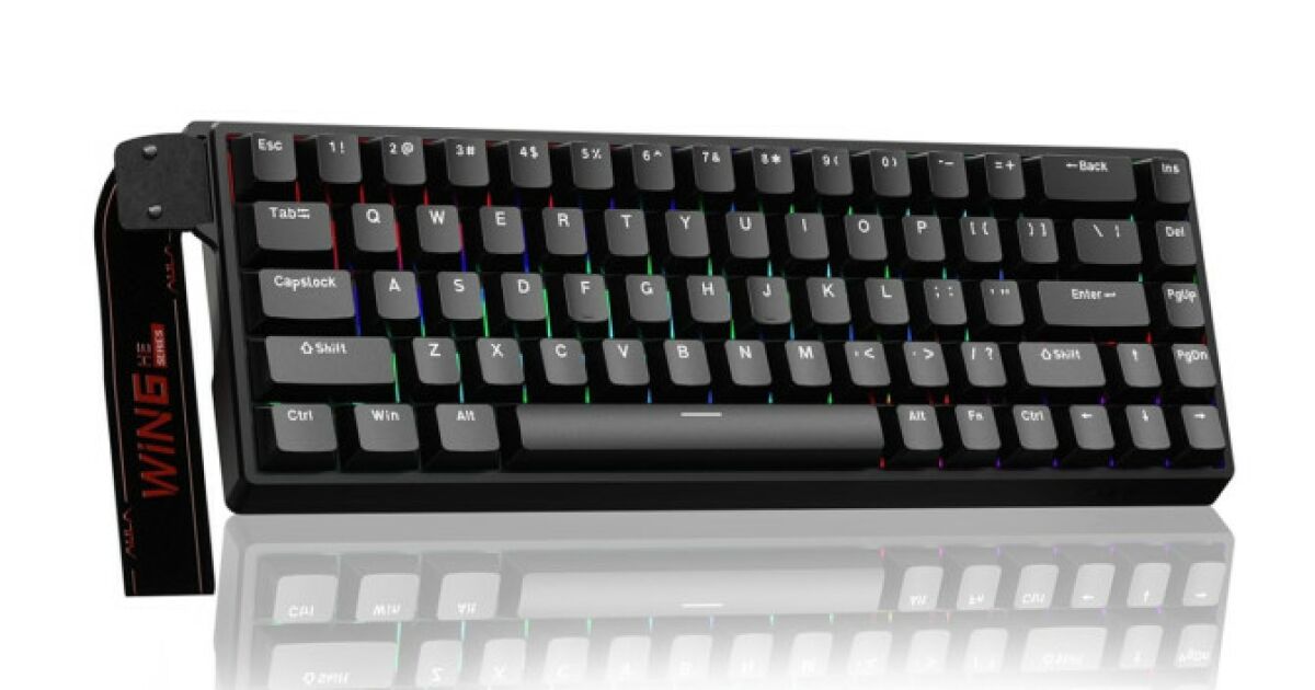 AULA WIN68 HE Magnetic Switch Mechanikus Gamer Billentyűzet, EGYEDI ...