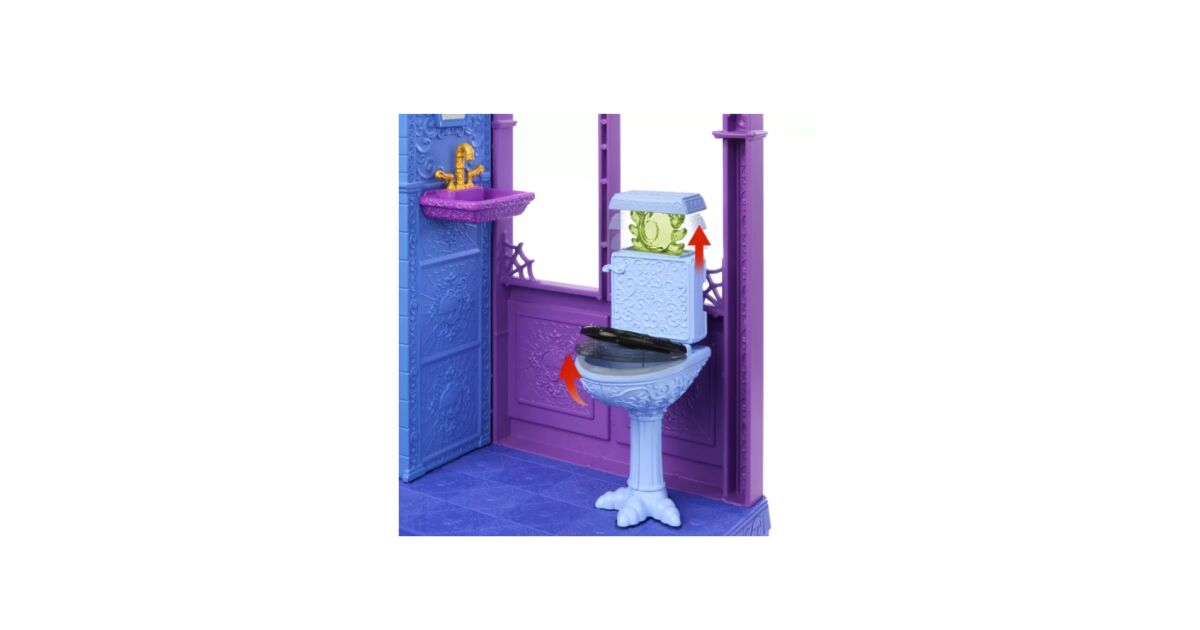 Mattel JBF16 Monster High Szörnyszálló babaház 13+ kiegészítővel ...